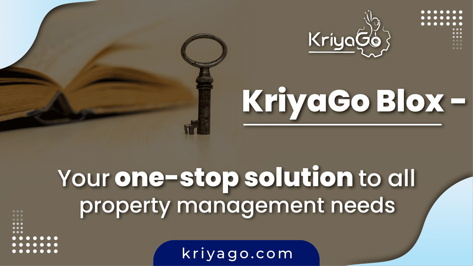 KriyaGo Blox – Your one-stop solution to all property management needs ...